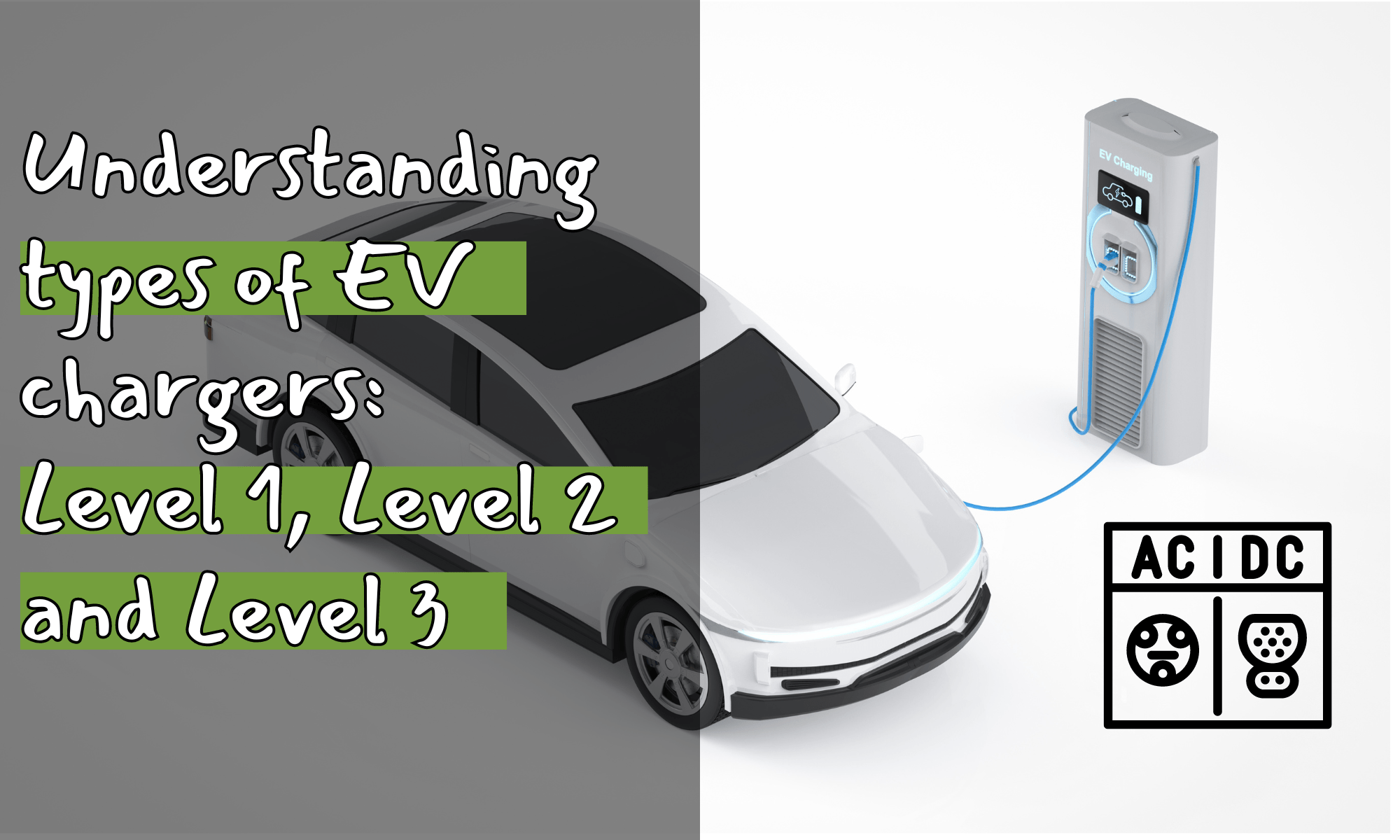 Guide to Level 1,2,3 EV Chargers